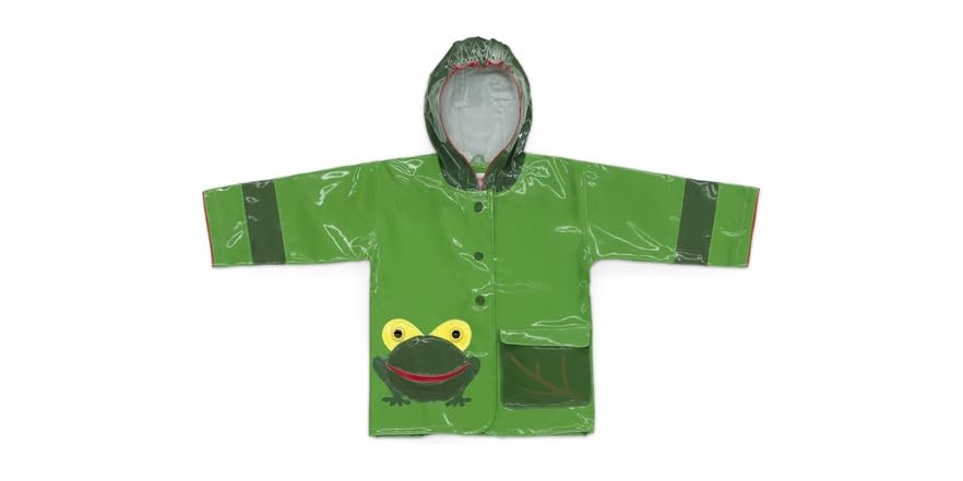 Kidorable Frog Raincoat Size 2T