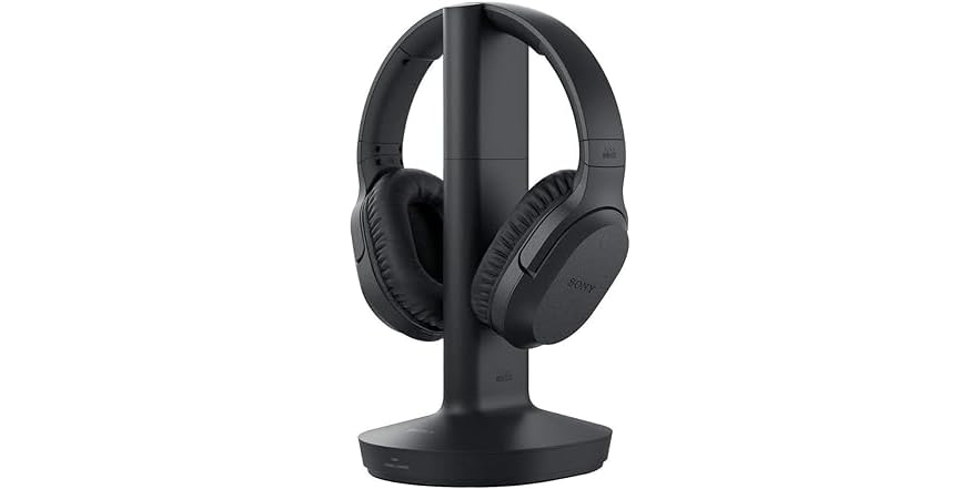 Sony RF400 Wireless Home Theater Headphones for Watching TV