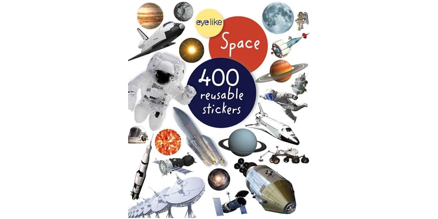 3-Pack Eyelike Stickers Books - 2 Choices