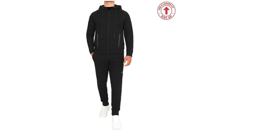 Mens Tech Fleece Hoodie & Jogger Sets (S-3XL)