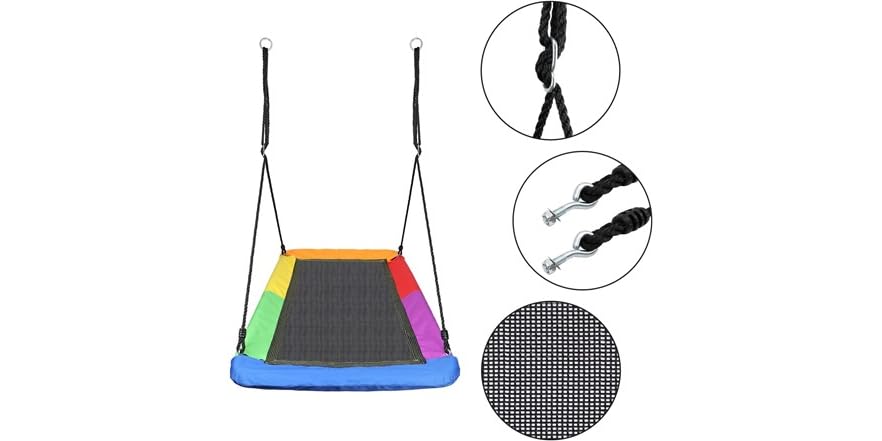 Platform Swing for Kids and Adults 60 In