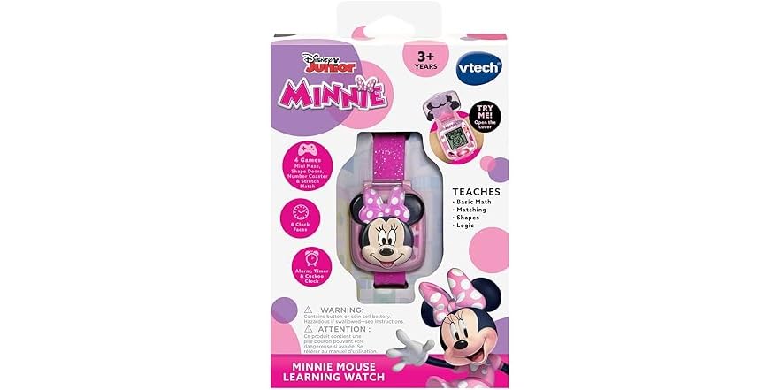 VTech Disney Junior Minnie Mouse Watch