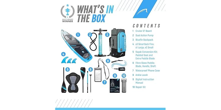 Bluefin Cruise 12' SUP V4.5 S1