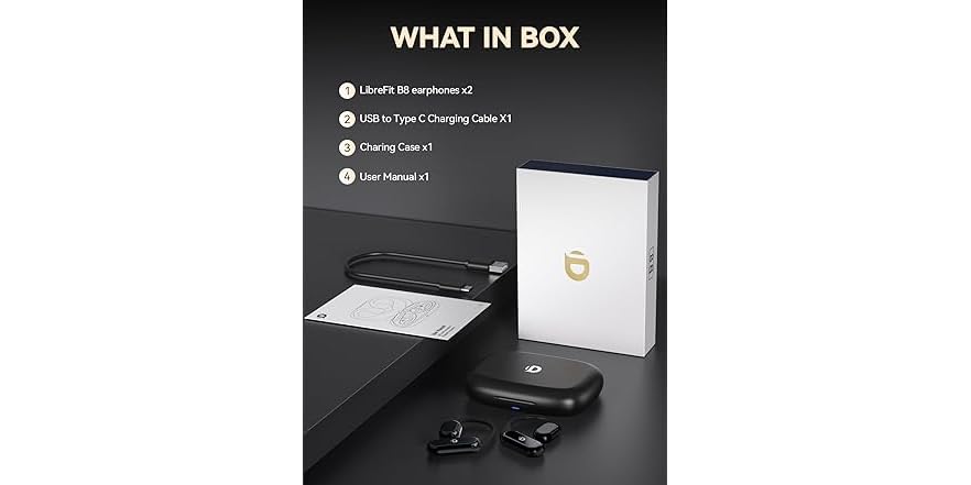 True Wireless Bone Conduction Earphones (Open Box)