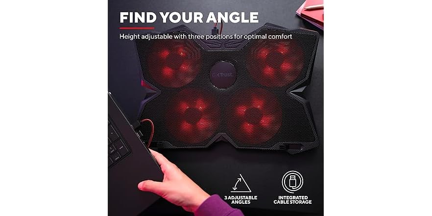 Trust Gaming GXT 278 Yozu Laptop Cooling Stand