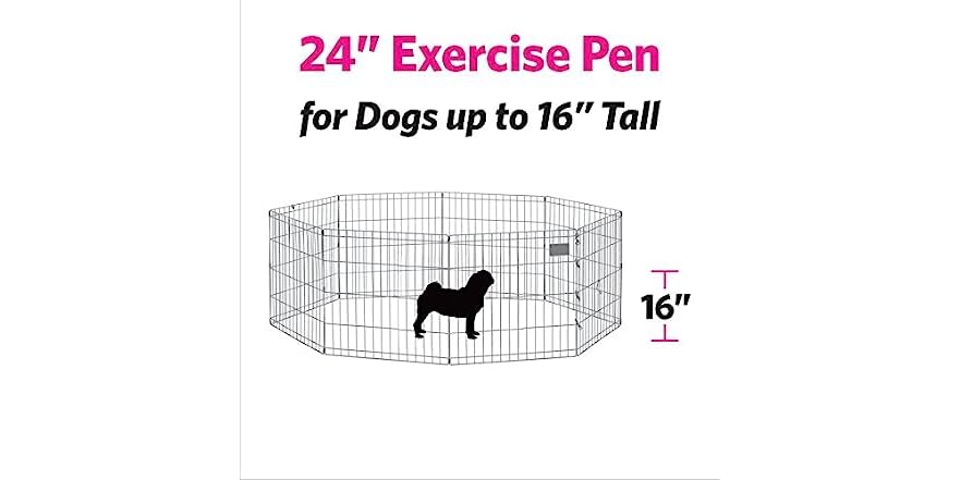 MidWest Homes for Pets Folding Playpen