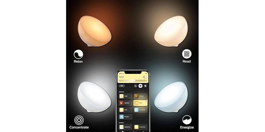 Philips Hue Go Smart Portable Dimmable Table Lamp