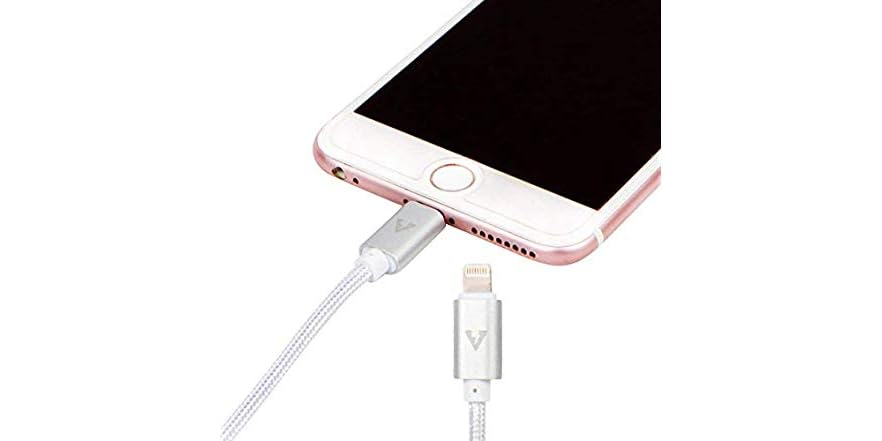 vCharged 12 foot USB Charging Lightning Cable