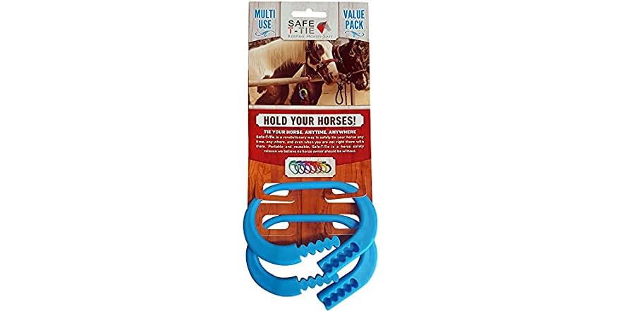 Horse Tether Tie, Blue