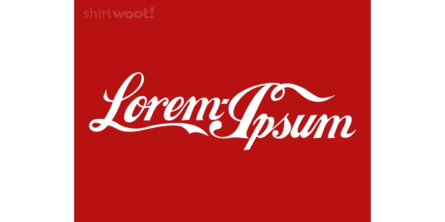 Lorem Ipsum Cola