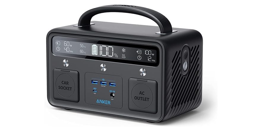 Anker B08X3P2R28 Anker Portable Power Station, Powerh (Open Box)