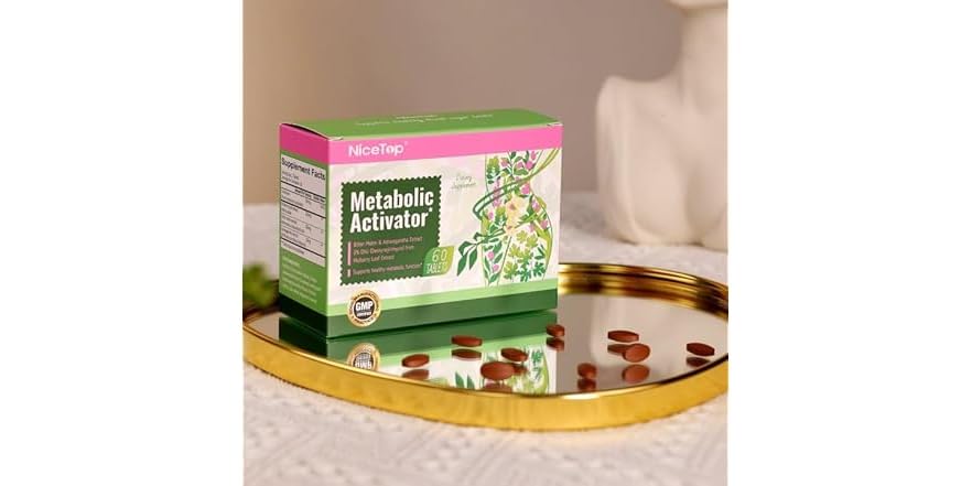 NiceTop Metabolic Activator, 60 Tablets