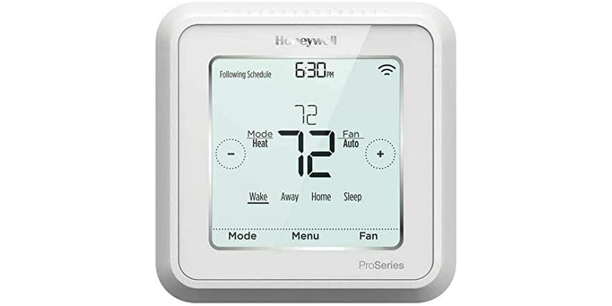 T6 Pro Series Z-Wave Stat Thermostat