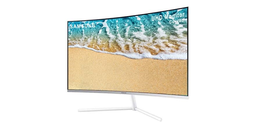 Samsung 32" Class 4K UHD Curved Monitor - LU32R591CWNXZA (Open Box)
