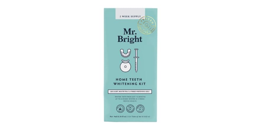 Mr Bright Two Week Supply Teeth Whitening Kit