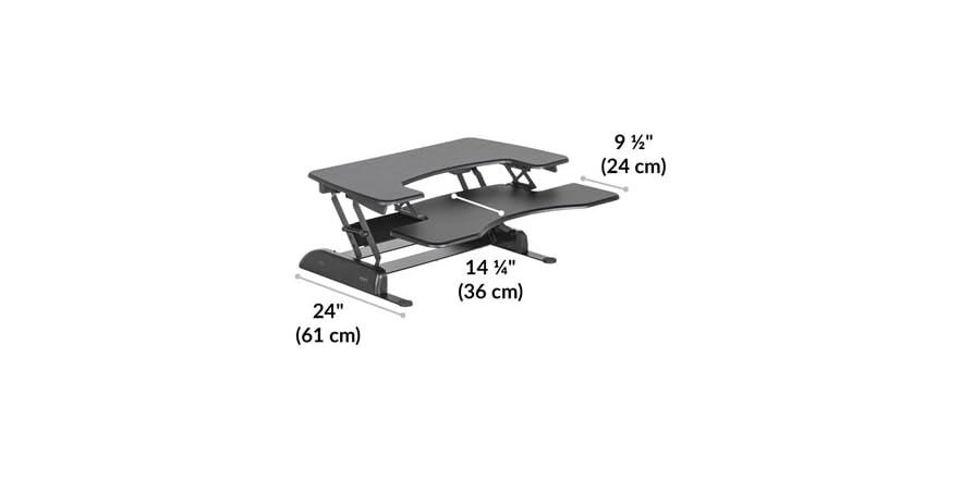 VariDesk Pro Plus Dual Monitor Standing Desk