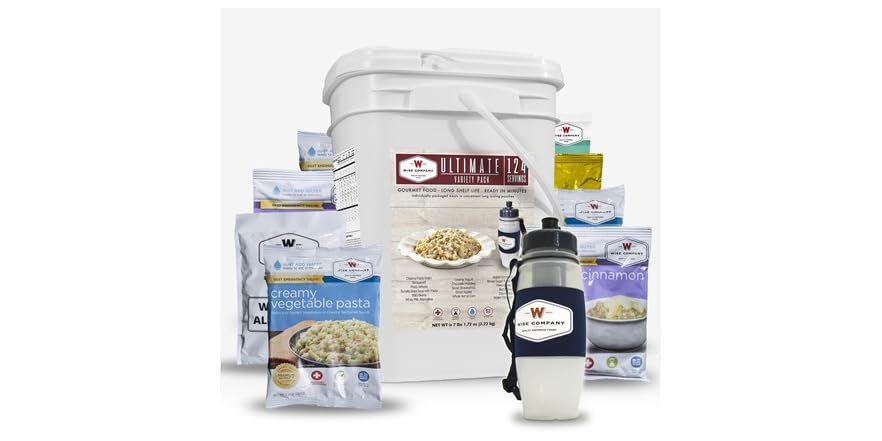 Wise Company 124-Serving Food Bucket