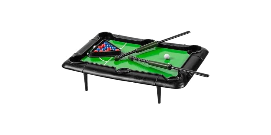 Classic Play On Mini Pool Table Game Set