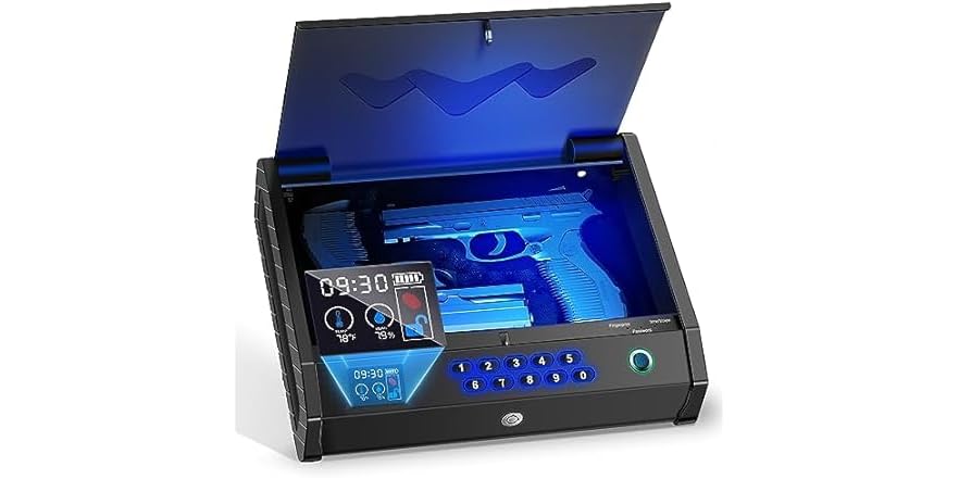 MOLICAR Biometric Gun Safe, 443B