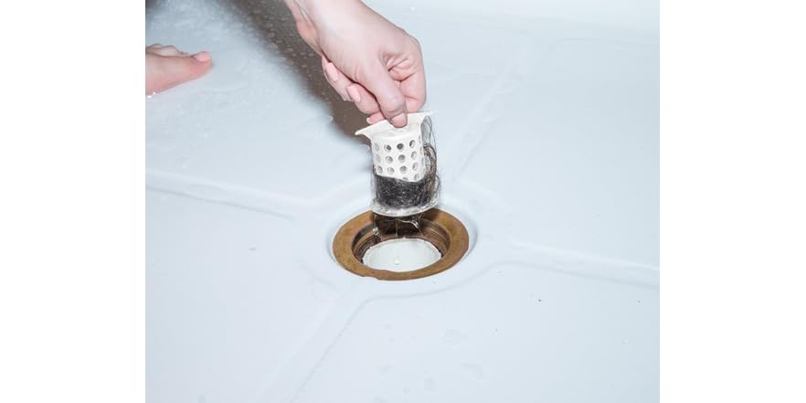 ShowerShroom Stand-Up Shower Drain Protector (3-Pack)