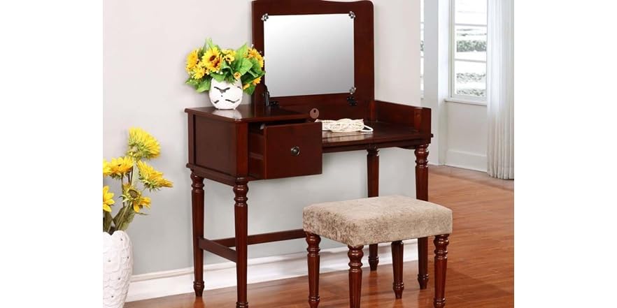 Linon Wyndham Vanity Set