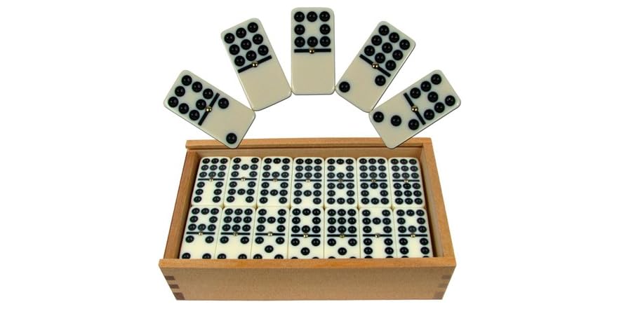 55-Piece Dominoes Set or Deluxe 3-in-1 Game Set