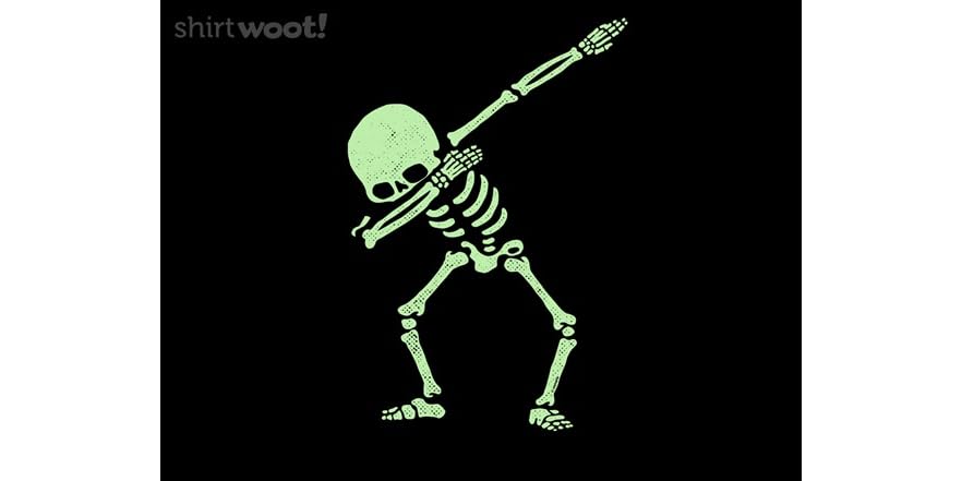 Dabbing Skeleton