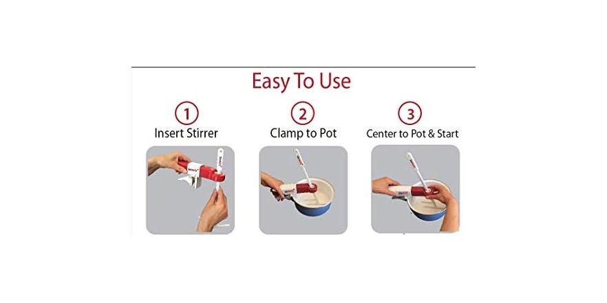 StirMATE Smart Pot Stirrer - Self-Adjust