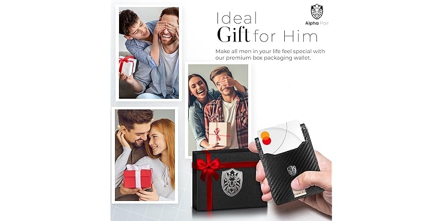 Slim Wallet RFID 12 Credit Card Holder