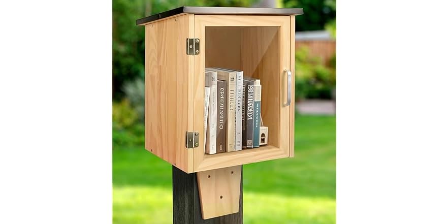 Outdoor Library Book Box