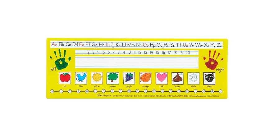 Self-Adhesive Vinyl Desktop Reference Nameplate