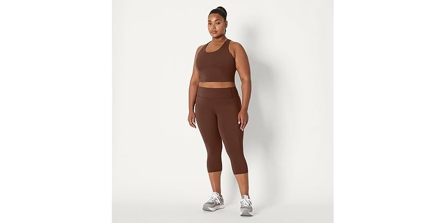 Amazon Essentials Womens (XS) Racerback Crop Tank Bra