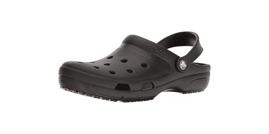Crocs Unisex Classic Clogs Black - M5/W7