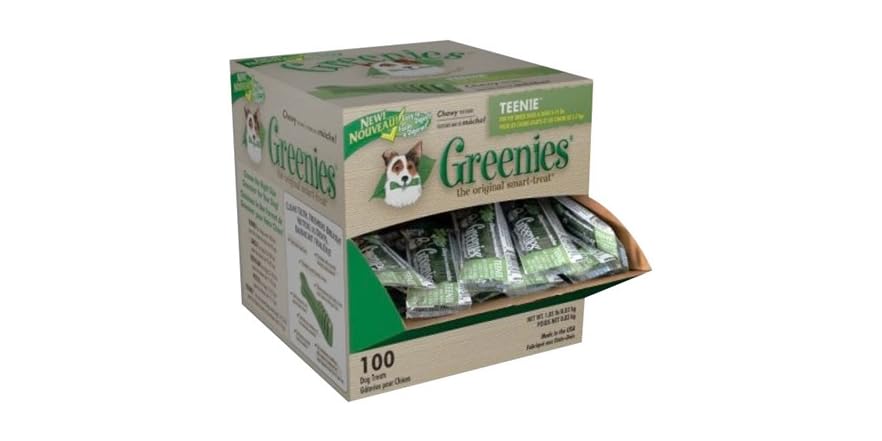 Greenies Mini-Me Teenie Dental Bones - 100pk