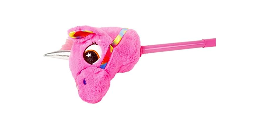 Linzy Plush 36'' Unicorn Riding Stick