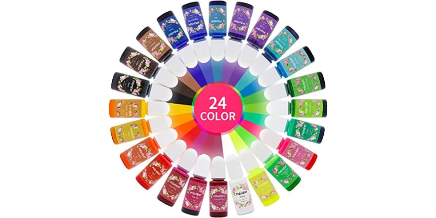 Pigment 24 Colors Epoxy Resin Dye