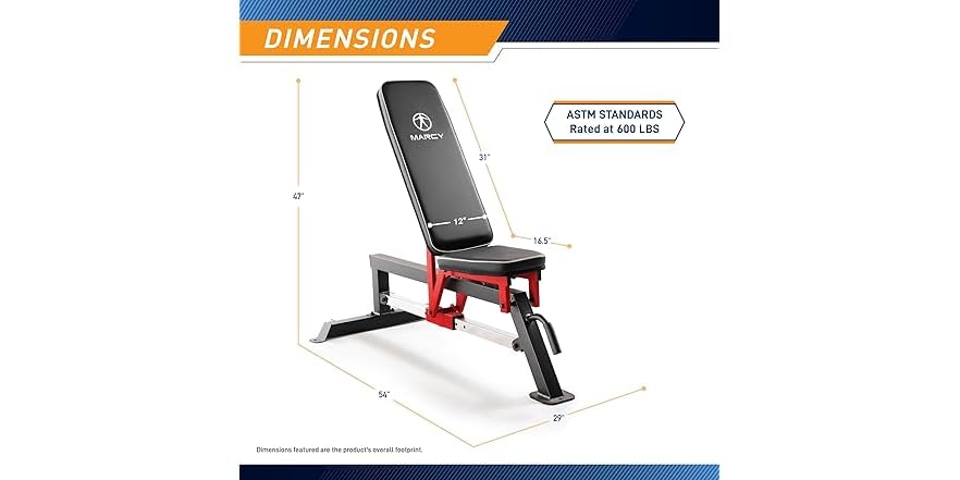 Marcy Adjustable Utility Bench SB-5429