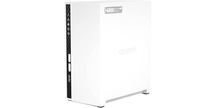 QNAP TS-233-US 2 Bay Desktop NAS (Open Box)