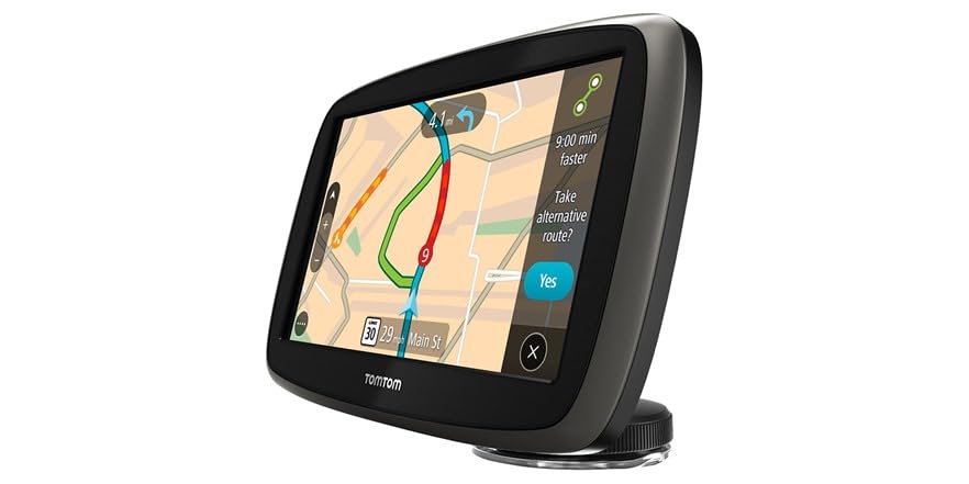 TomTom 6" GPS w/ Lifetime Maps & Traffic