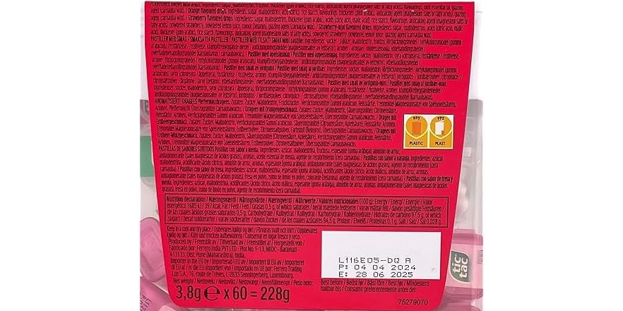 Tic Tac Mini Mix Strawberry Edition