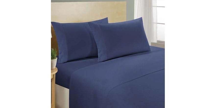 Milano 100% Cotton 4 Piece Sheet Set