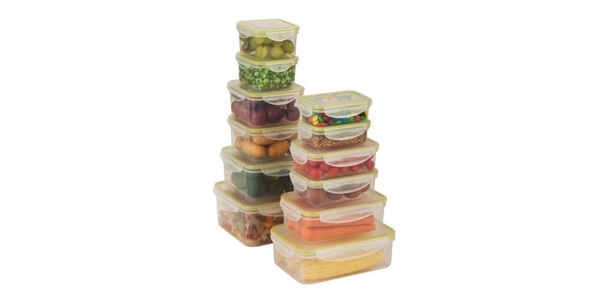 Honey-Can-Do 24-Piece Snap-Lock Food Storage
