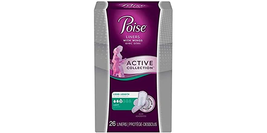 Poise Liners with Wings