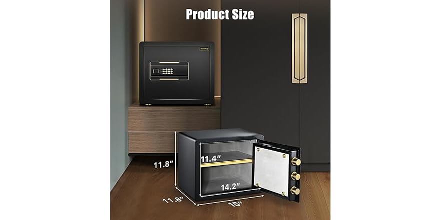 ADIMO Model 35 1.2 Cubic Feet Security Safe