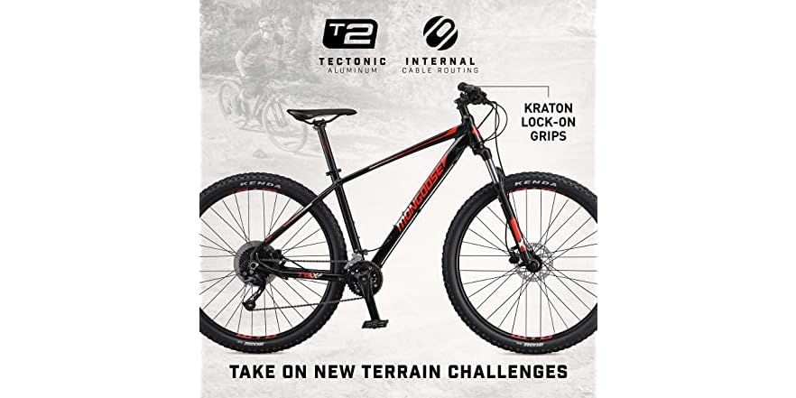 Mongoose Tyax Adult Mountain Bike, 29-In
