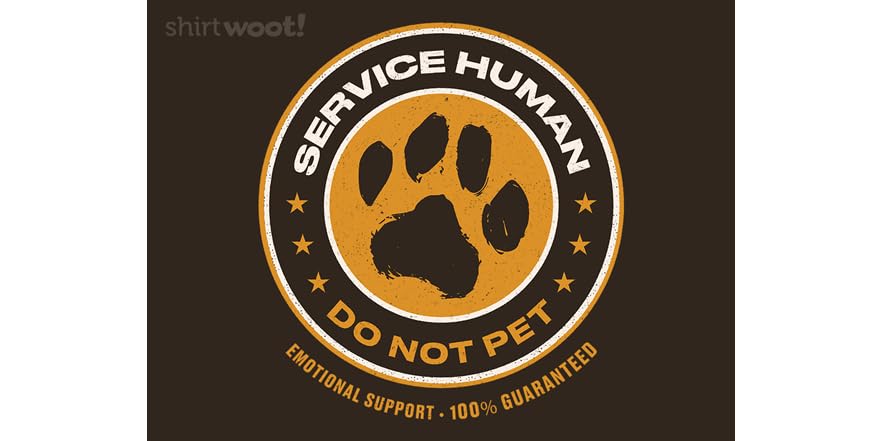 Service Human Do Not Pet