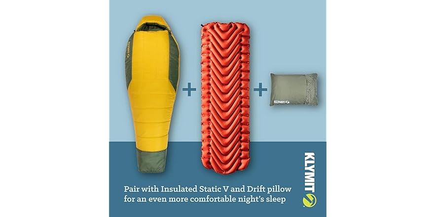 Klymit Aspen Mummy Sleeping Bag 0°F XL