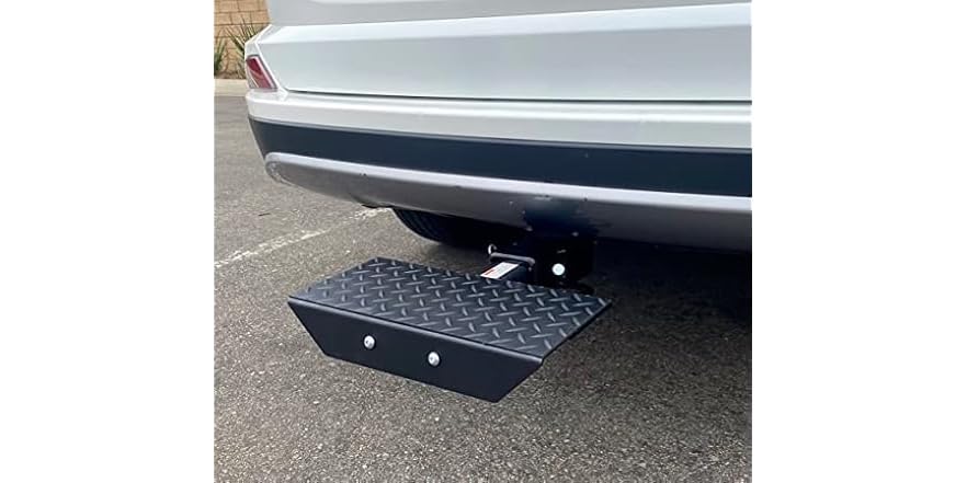 MaxxHaul Steel Hitch Step for 2 inch Receiver