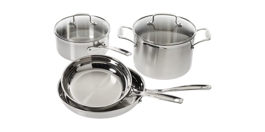 Cuisinart Multiclad Stainless 6PC Cookware Set