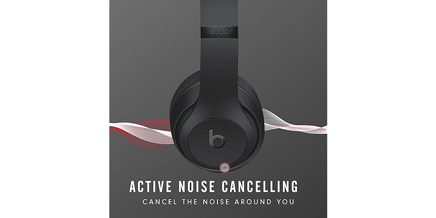 Beats Beats Studio 3 Beats Studio3 Black (Open Box)